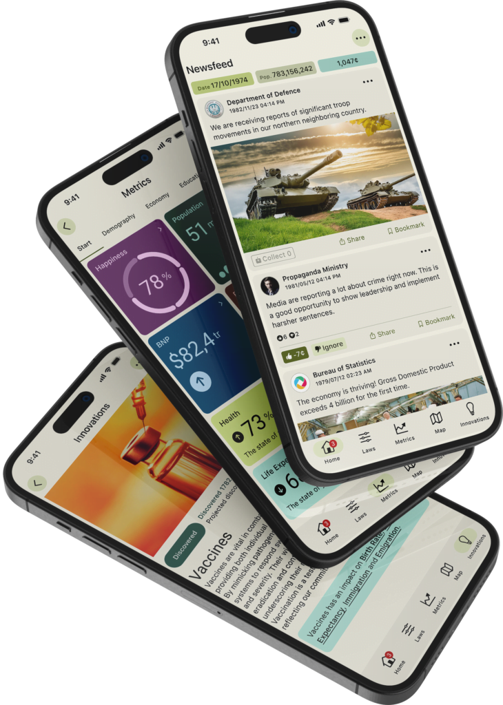 Nation Manager – Political Strategy Game For Mobile